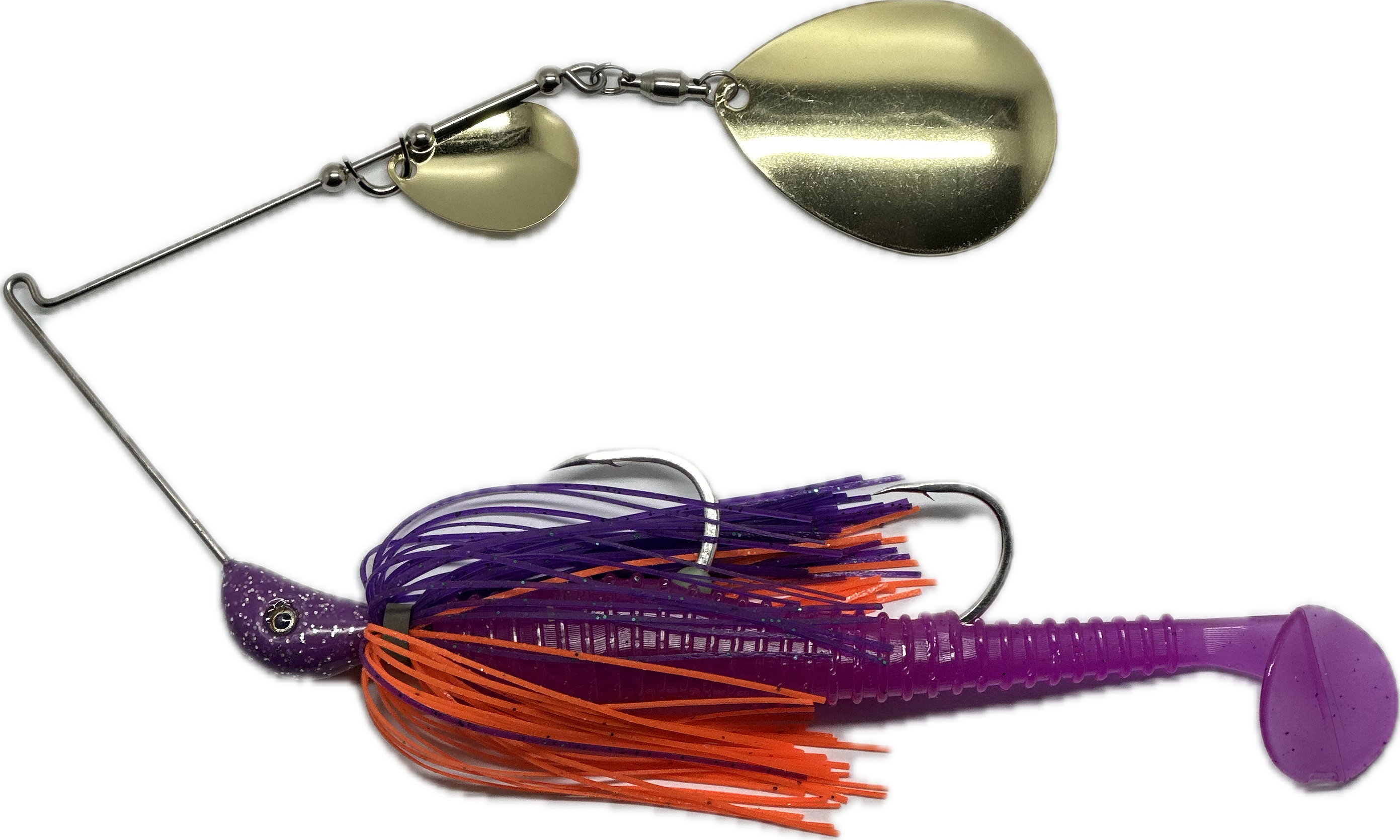 Tandem Colorado Rigged Spinnerbait 5” – Native Pro Lures